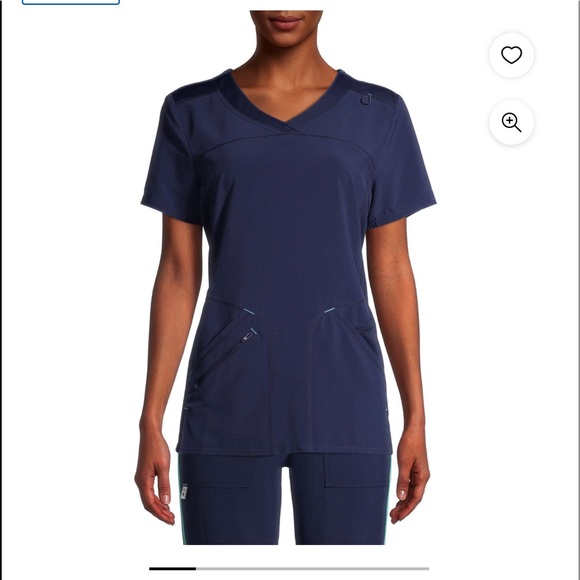 Scrubstar | Tops | Used Large Scrub Star Antimicrobial V Neck Scrub Top ...